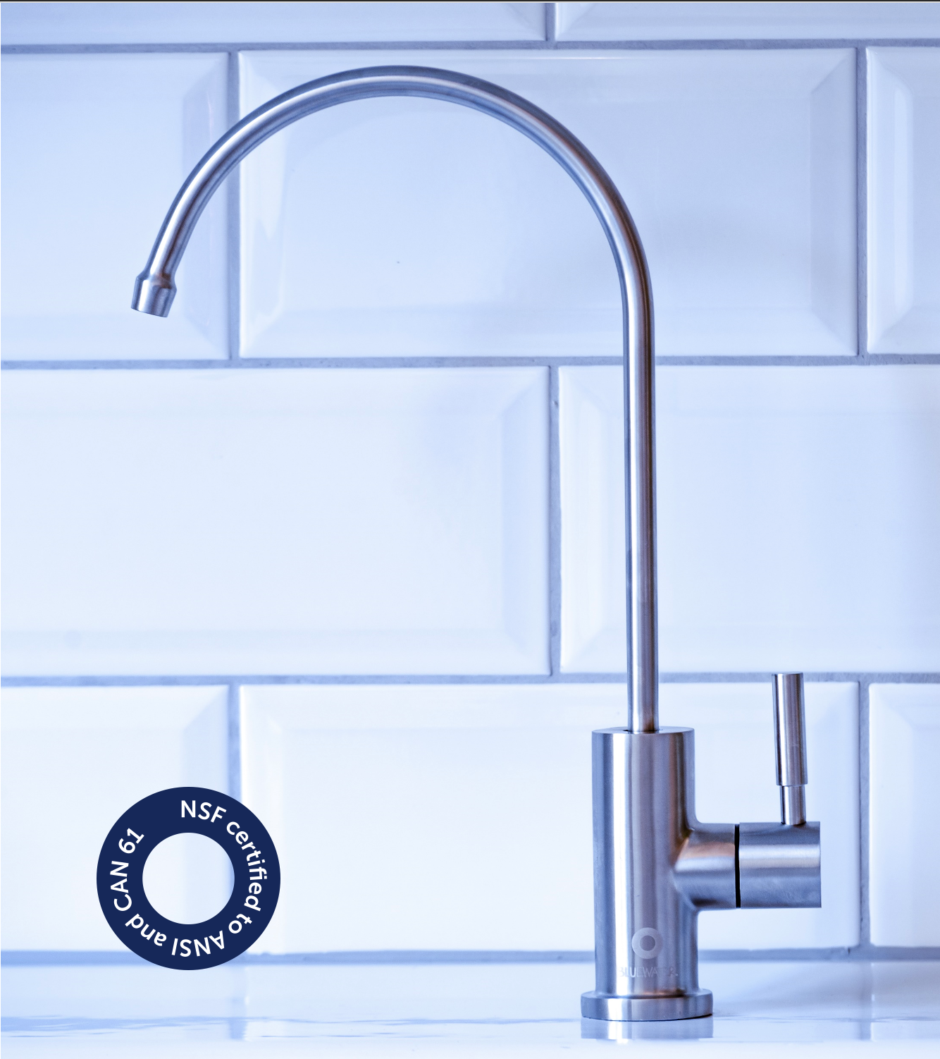 Can you use any faucet with a Bluewater purifier?